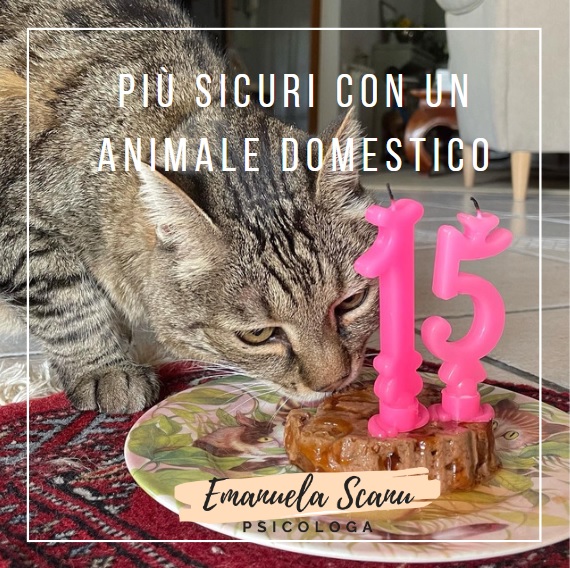 Più “sicuri” con un animale domestico – Dott.ssa Emanuela Scanu Psicologa