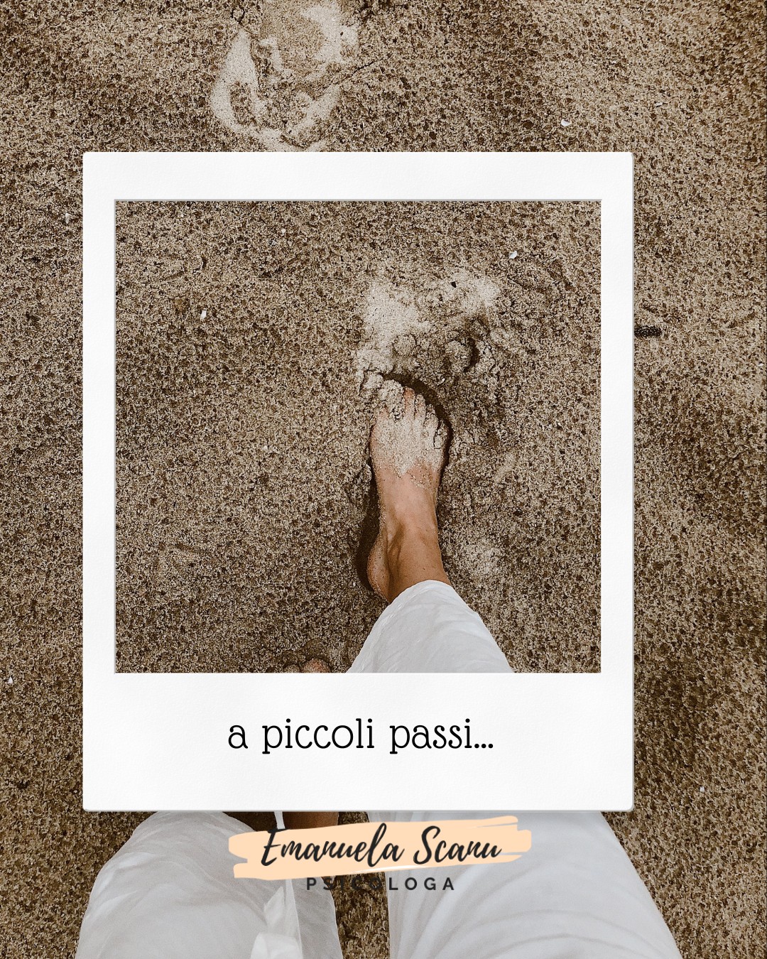 Anche il viaggio più lungo inizia con il primo passo. – Dott.ssa ...